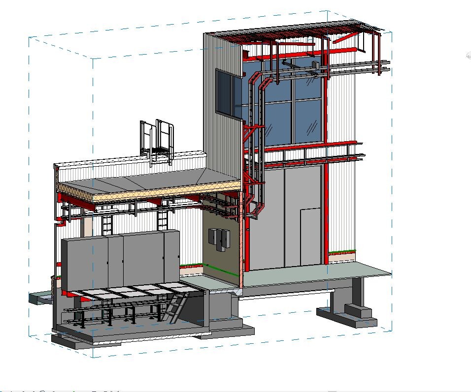 Electrical infrastructure for boiler house