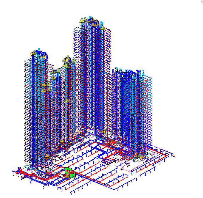 HVAC systems for residential complex