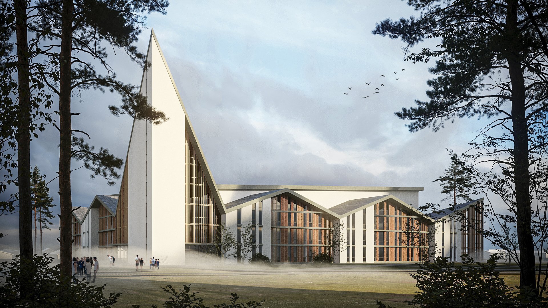 Concert hall design and construction supervision
