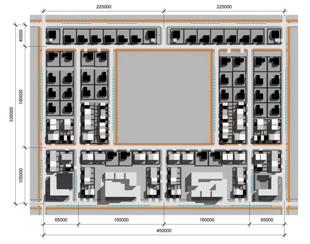 Residential district design