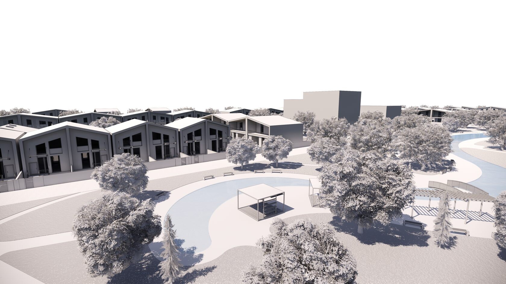 Residential district design