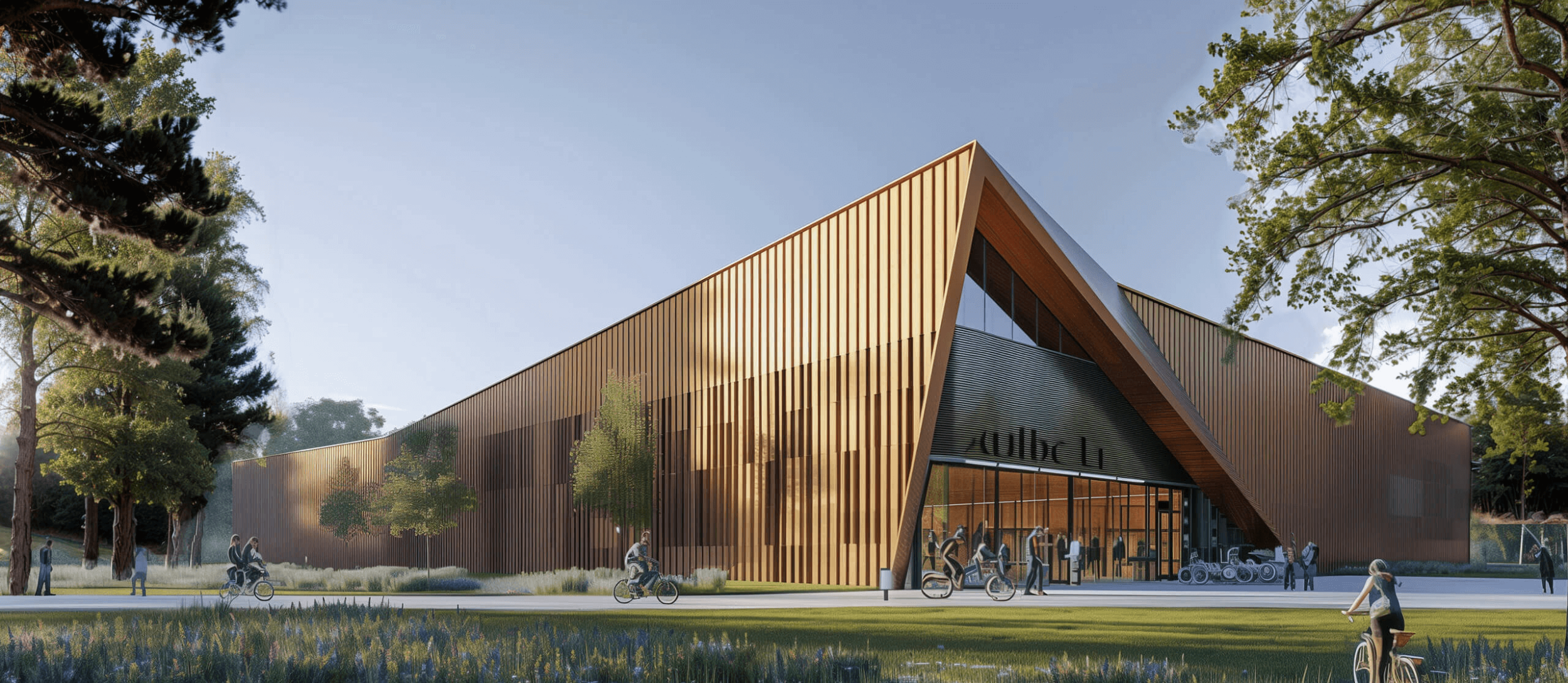 Design and inside planning of indoor skiing arena, fitness centre