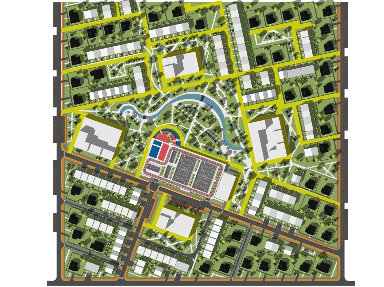 Residential district design