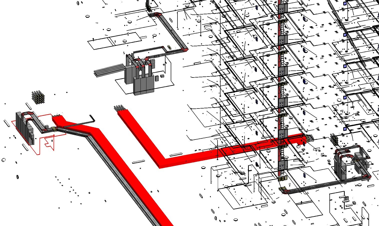 Electrical infrastructure for residential complex in Tashkent