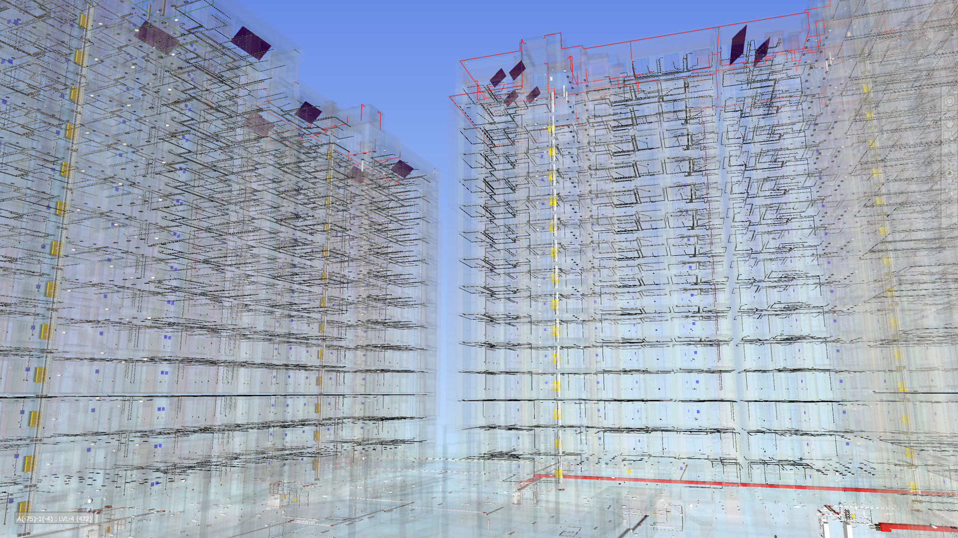 Multi-storey residential buildings with retail and utility complexes