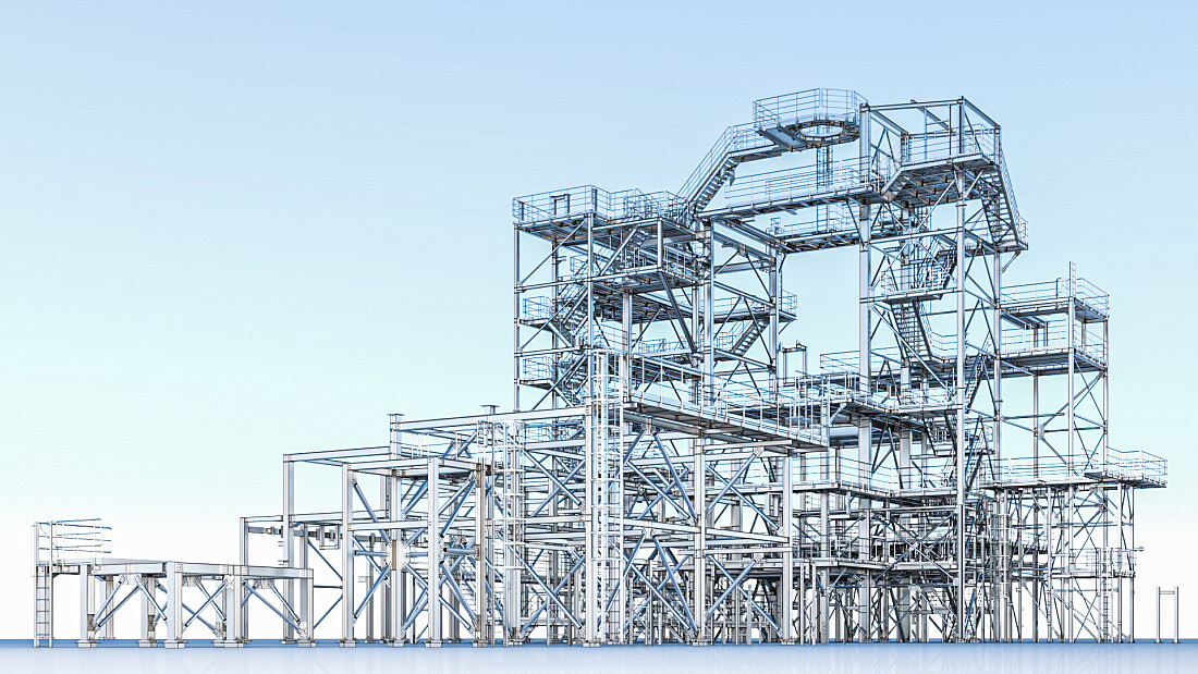 Structural steel design and analysis of a steel framework for boiler house