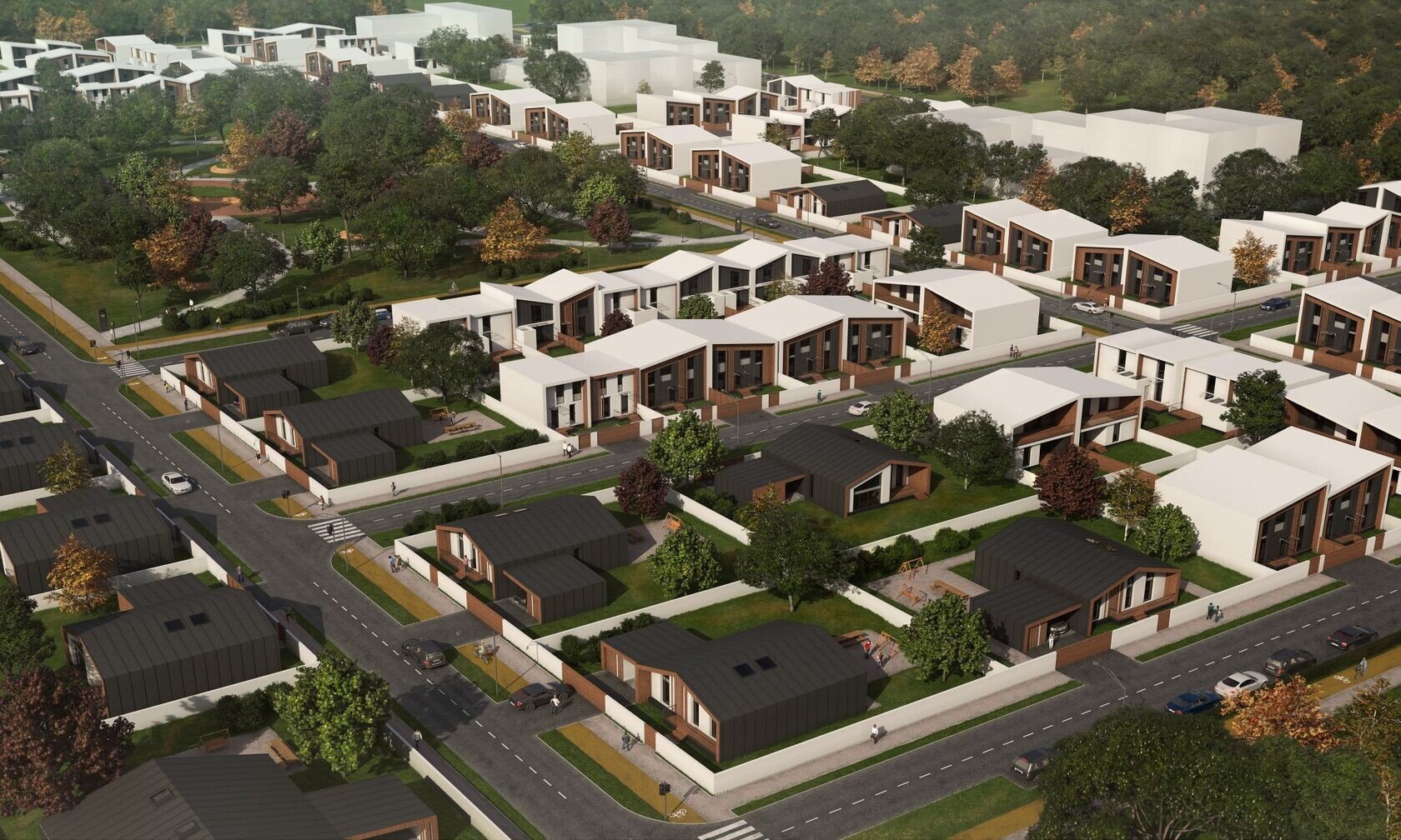 Residential district design