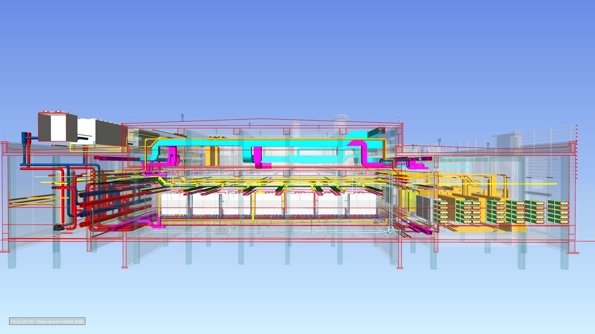 Data Processing Centre design of the level TIER 3.