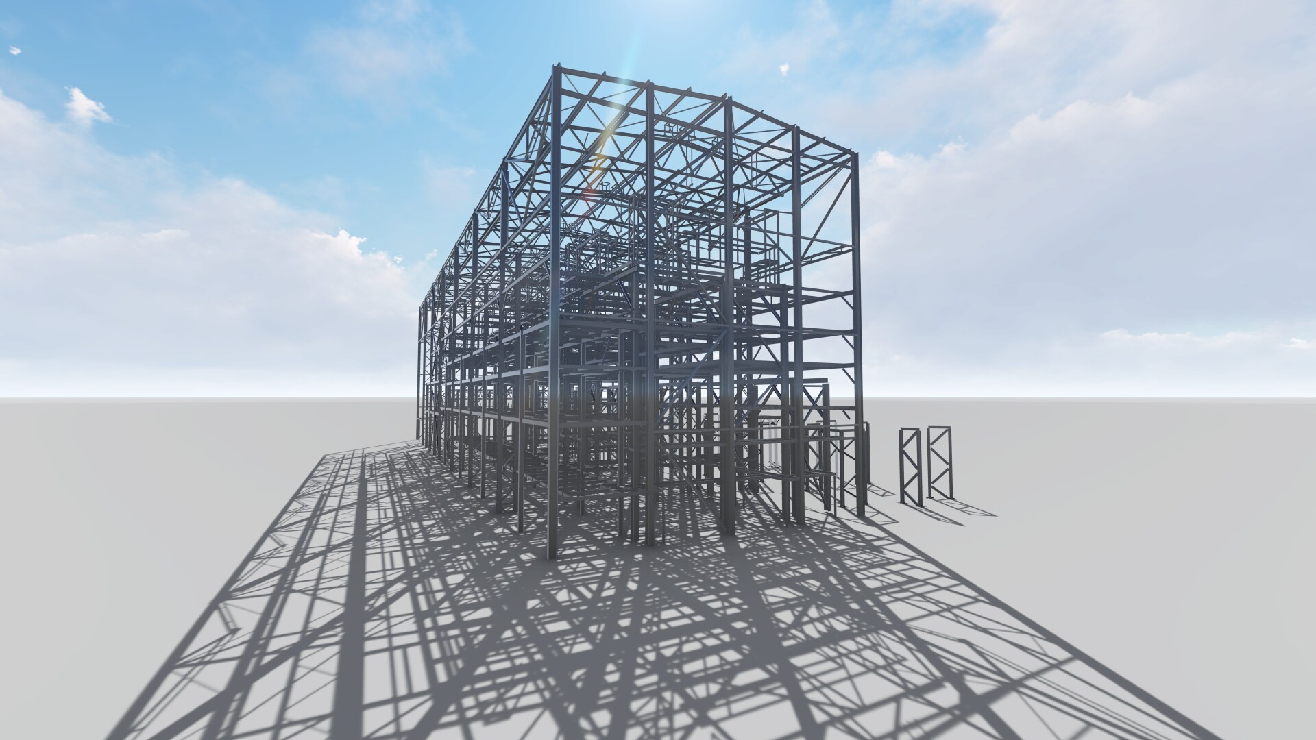 BIM design and construction of an mini-CHP
