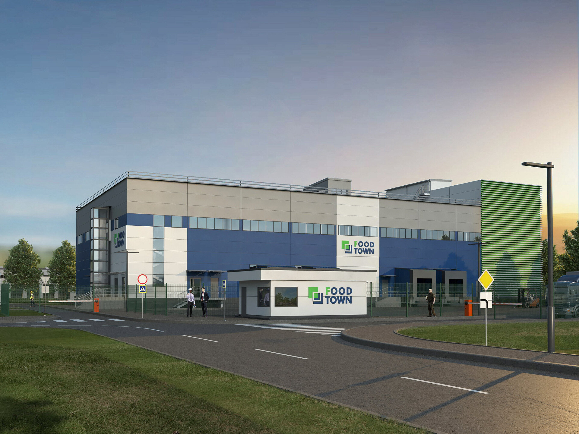 Design of Treatment Facilities for the Production of Meat