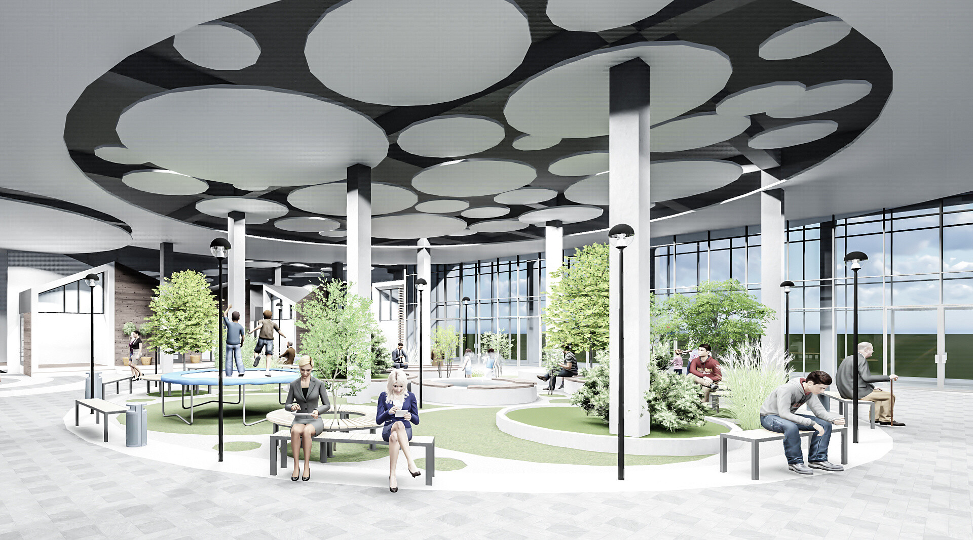 Local Market BIM design in Revit, HVAC and MEP Analysis & Design