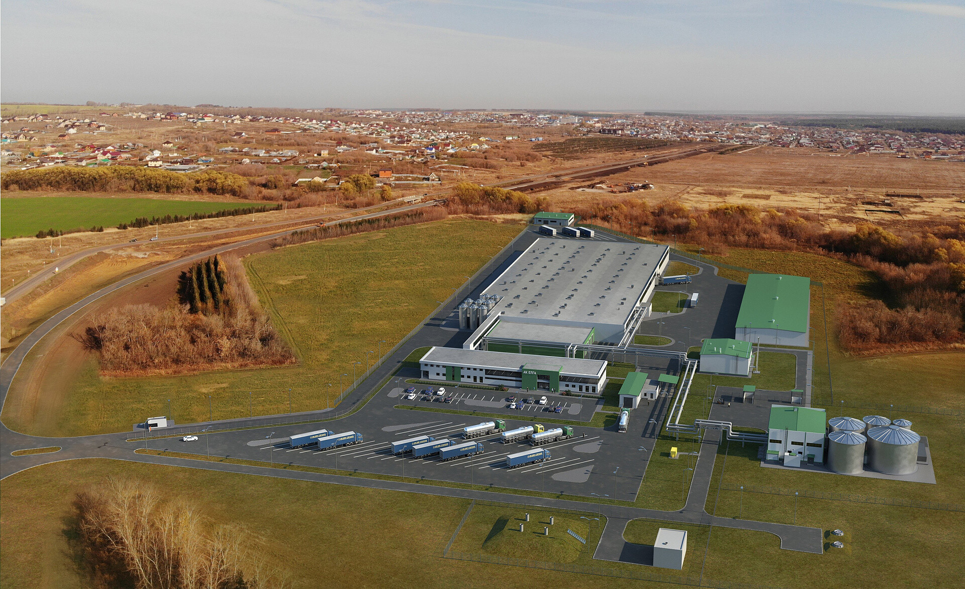 Multidisciplinary BIM Design for a Butter & Cheese Factory